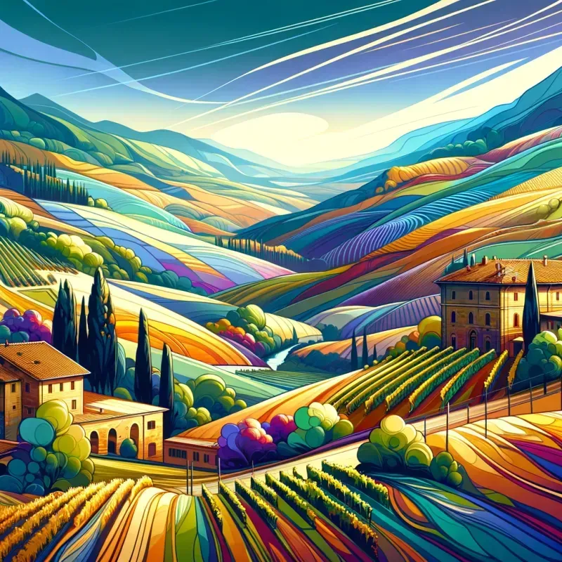 Vibrant Vibes DALL·E Prompt | PromptBase