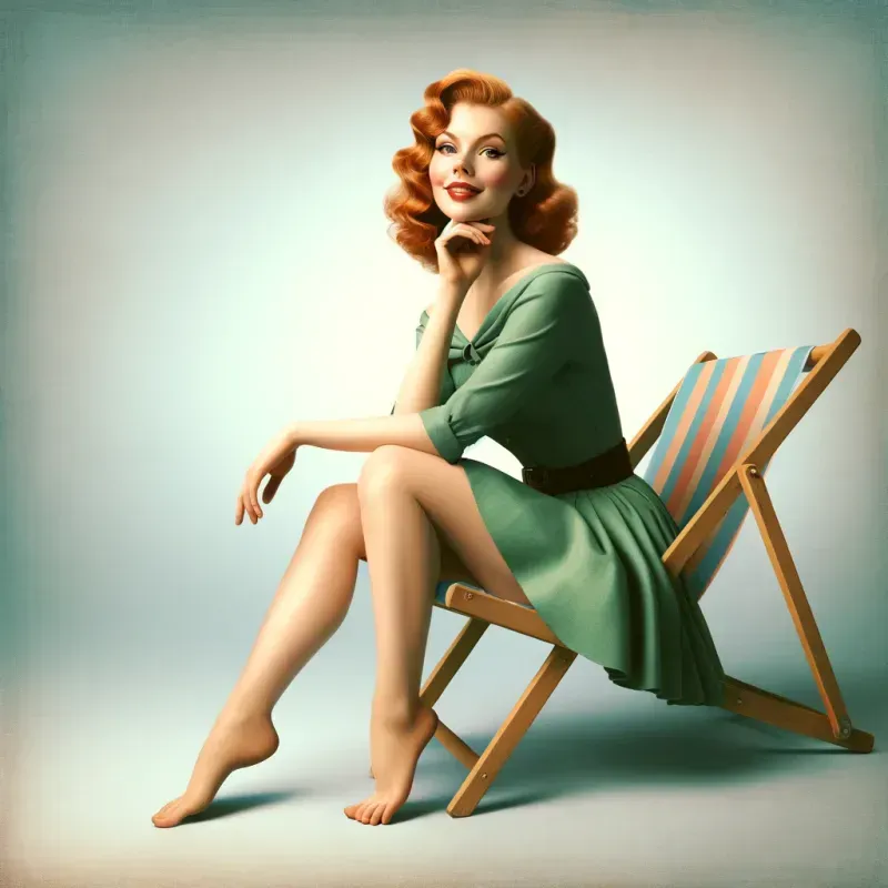 Retro Pin-up Girls DALL·E Prompt | PromptBase