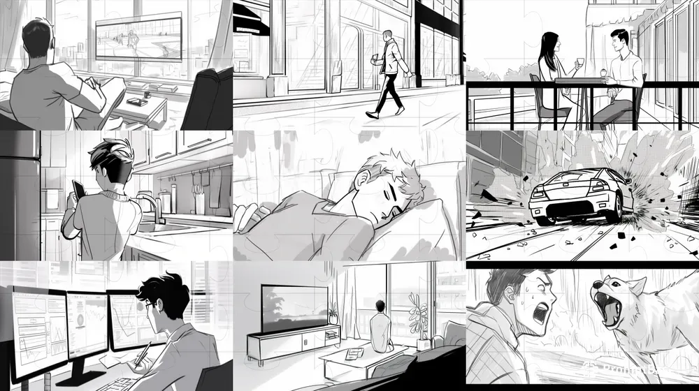 Storyboard Pro I Midjourney Prompt | PromptBase