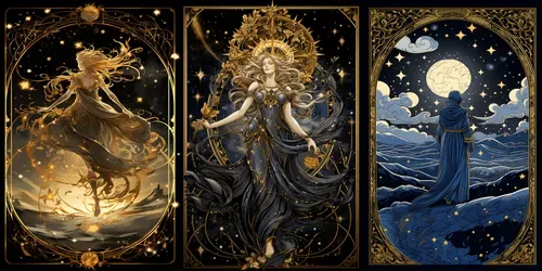 Fantasy-inspired Tarot Cards Midjourney Prompt | PromptBase