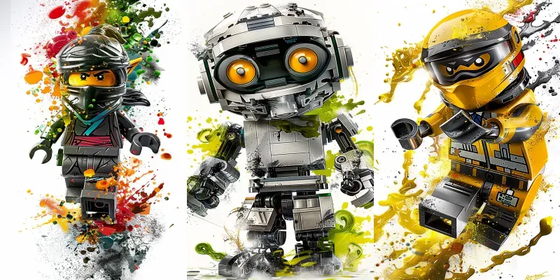 Lego Characters Designs Generator App | PromptBase