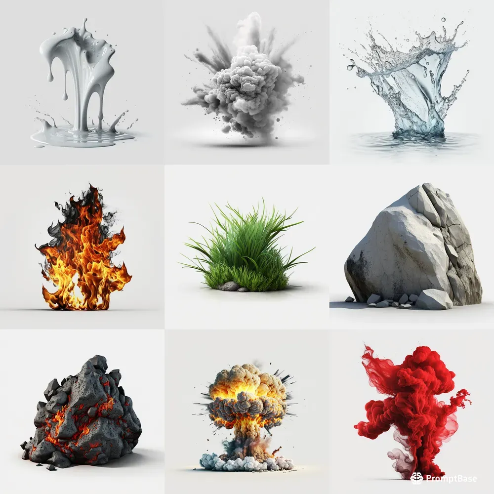 Realistic Visual Effects Midjourney Prompt | PromptBase