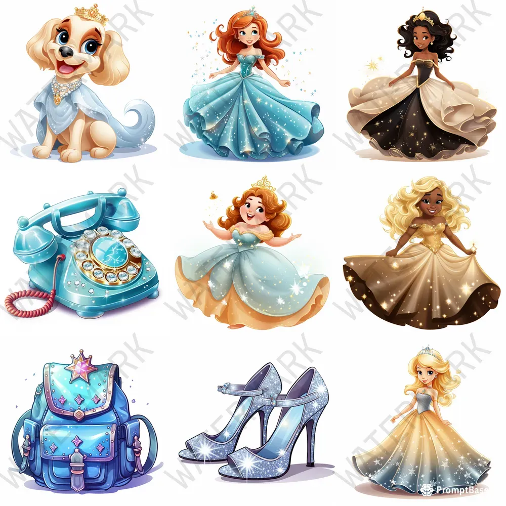 Princess Avatar Sets Custom Princesses Midjourney Prompt | PromptBase