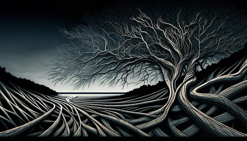 Hi Contrast Drawing Wire Frames Midjourney Prompt | PromptBase