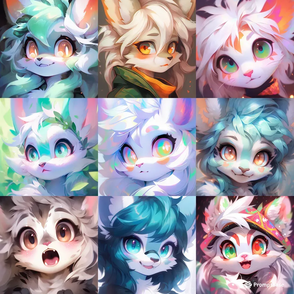 Furry Avatar Illustrations Midjourney Prompt | PromptBase