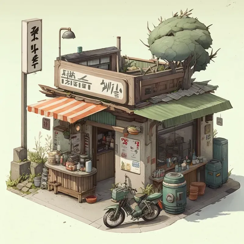 Isometric Level Layouts Midjourney Prompt | PromptBase