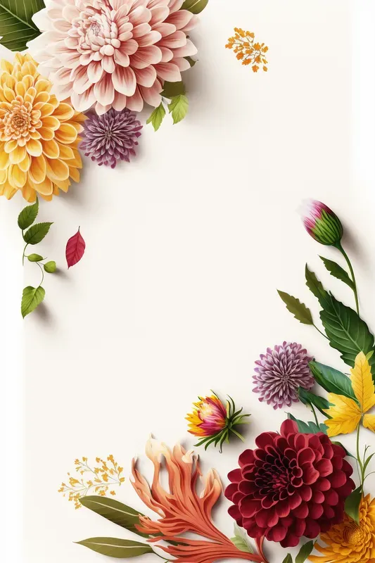 Floral Design Backgrounds Midjourney Prompt | PromptBase