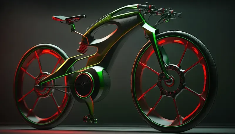 Futuristic Electric Bicycle Designs Midjourney Prompt | PromptBase