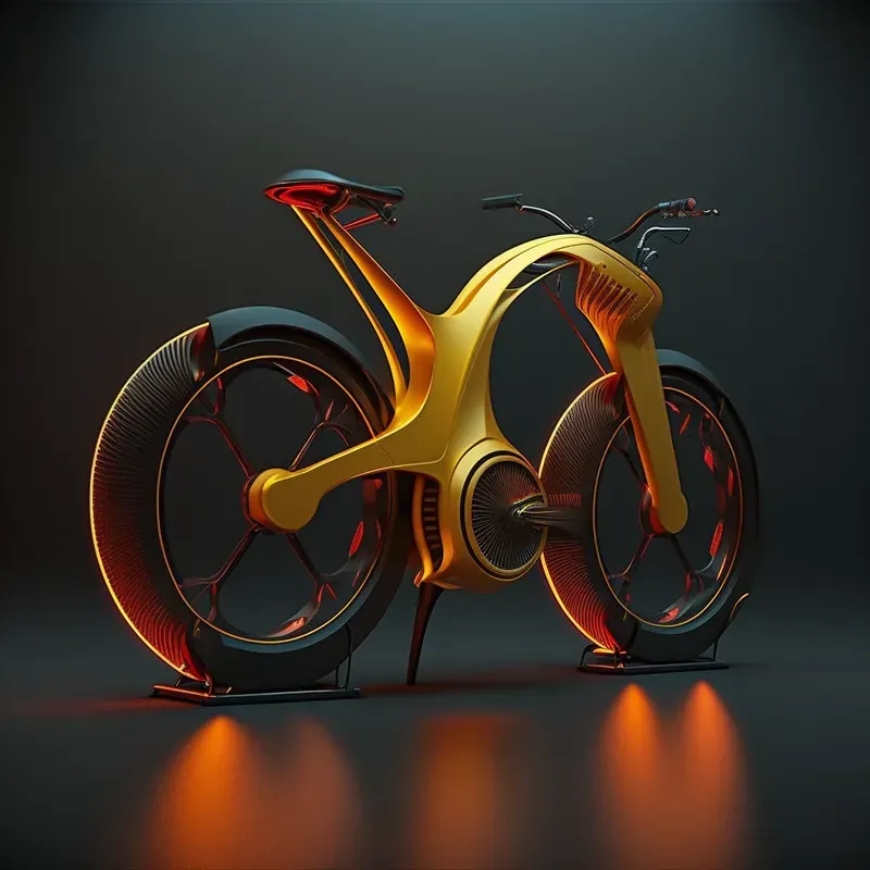 Futuristic Electric Bicycle Designs Midjourney Prompt | PromptBase