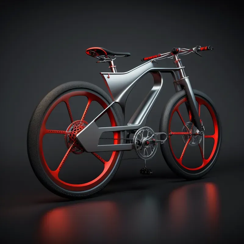 Futuristic Electric Bicycle Designs Midjourney Prompt | PromptBase