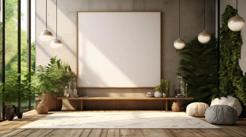 Mockup Rooms With Laser Show Lighting Midjourney Prompt | PromptBase