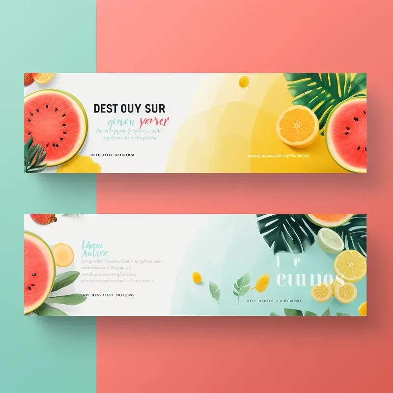 Minimalist Banner Designs Midjourney Prompt | PromptBase