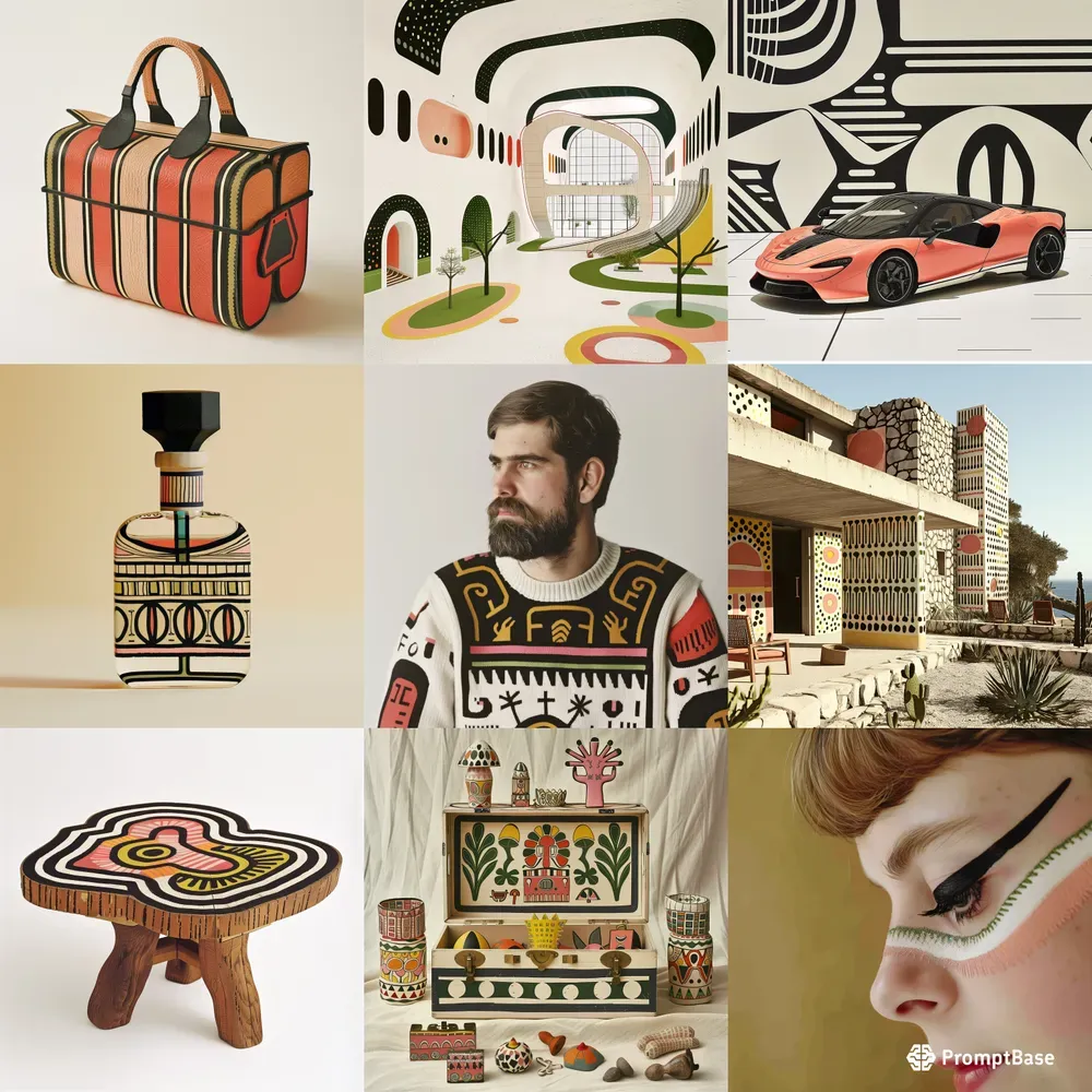 Tribal Folklore Sref Codes Midjourney Prompt | PromptBase