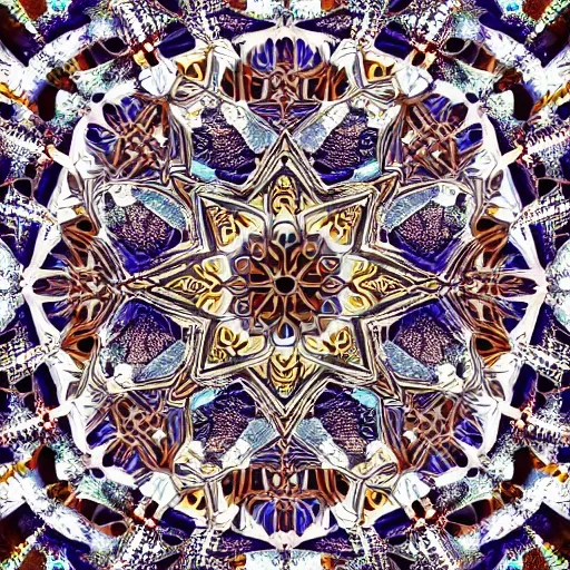 Fractal Mandalas Stable Diffusion Prompt | PromptBase