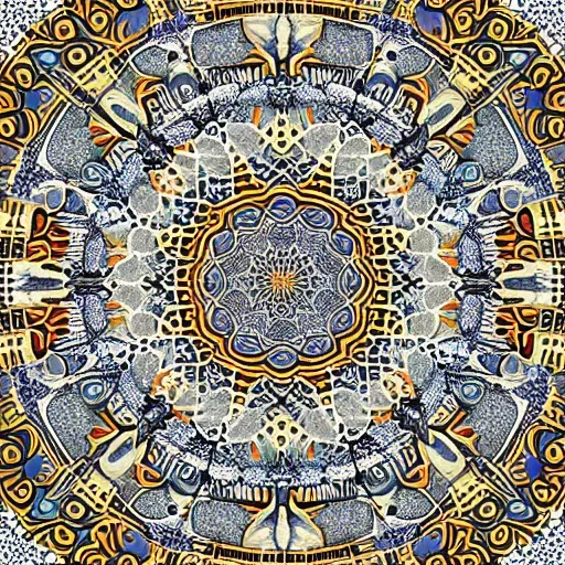 Fractal Mandalas Stable Diffusion Prompt | PromptBase