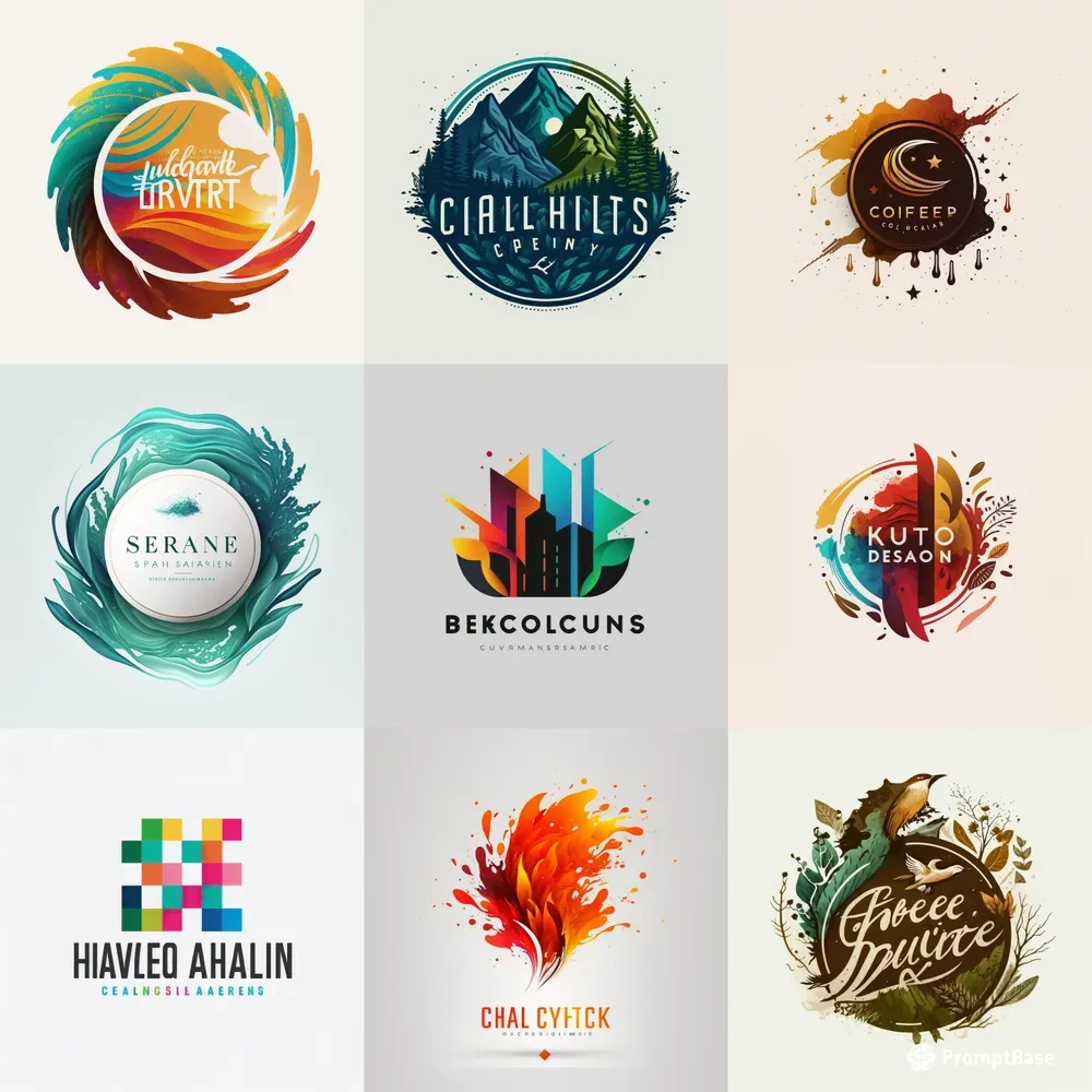 Pro Modern Logos Midjourney Prompt | PromptBase