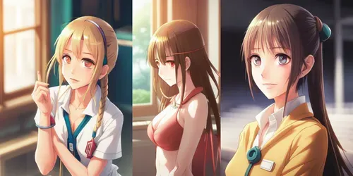 Anime School Girls Stable Diffusion Prompt | PromptBase