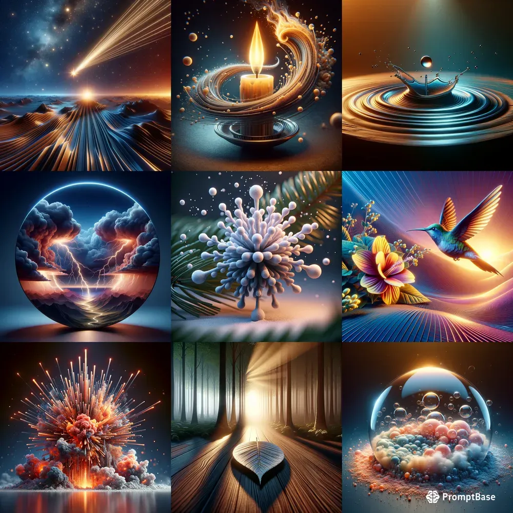 3D Realistic Designs DALL·E Prompt | PromptBase