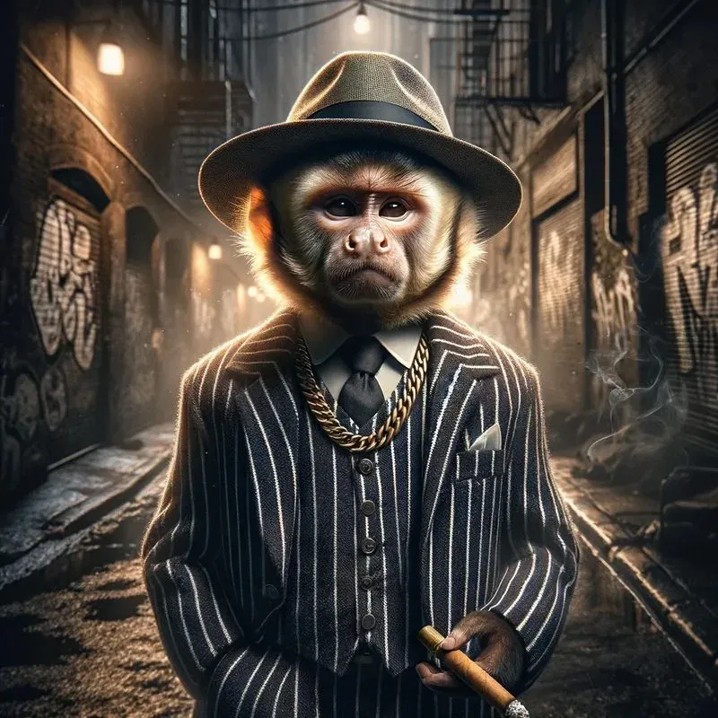 Gangster Animals DALL·E Prompt | PromptBase