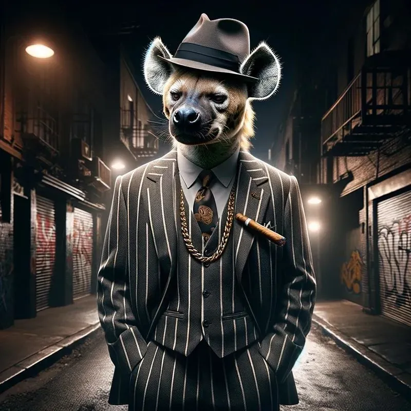 Gangster Animals DALL·E Prompt | PromptBase