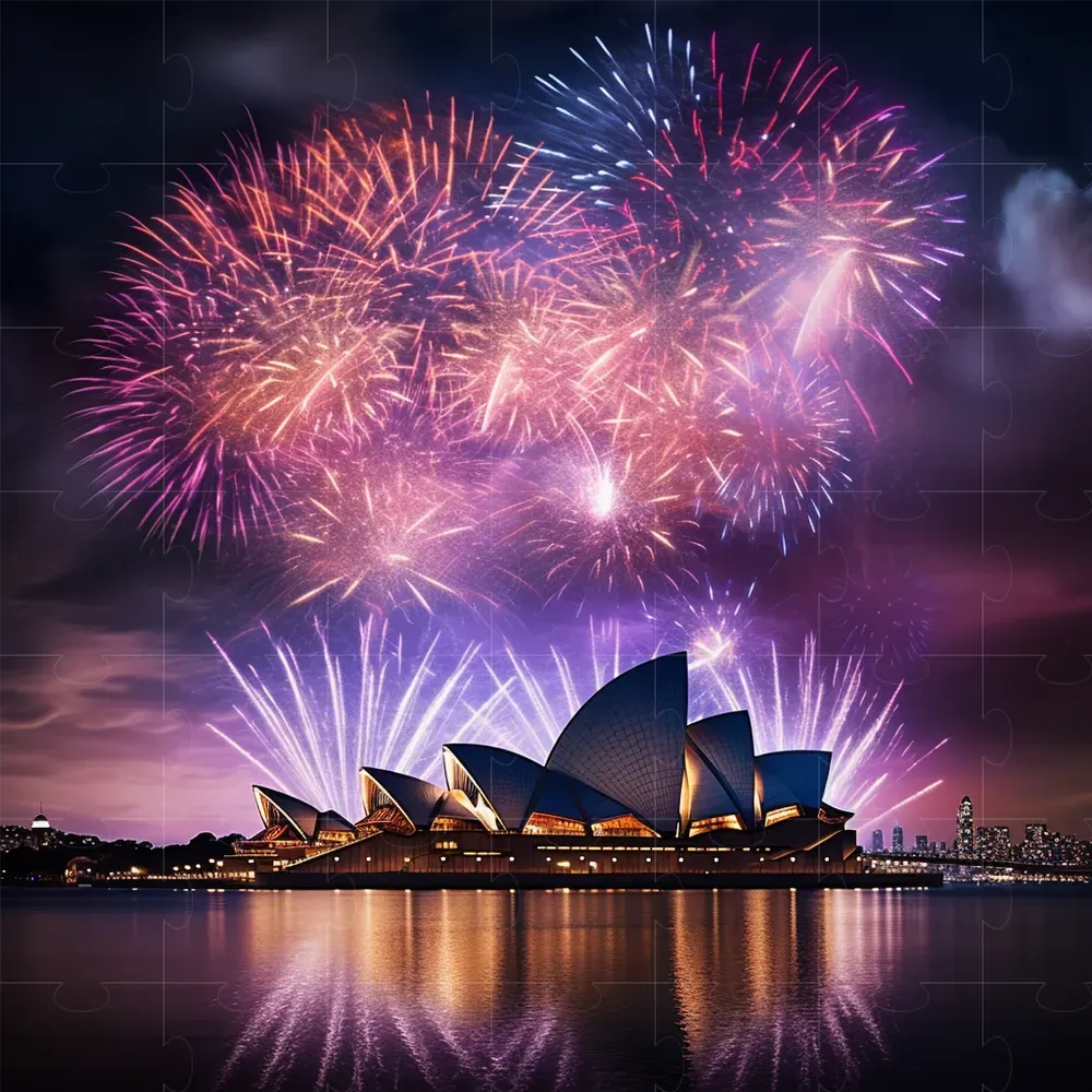 Stunning Firework Displays Midjourney Prompt | PromptBase