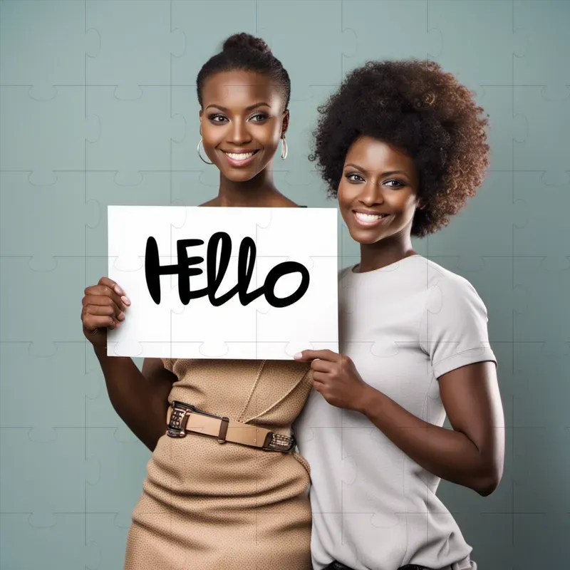 Professional People Holding Posters Stable Diffusion Prompt | PromptBase