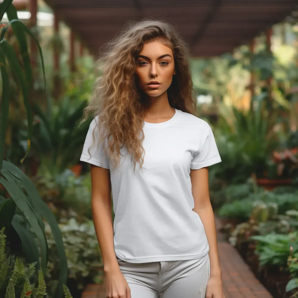 Tshirt Mock Ups Boho Gardens Uhd Models Midjourney Prompt | PromptBase