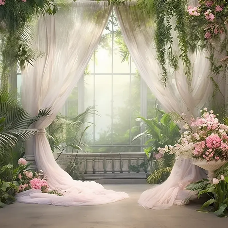 Wedding Photography Backdrops Romantic Midjourney Prompt | PromptBase