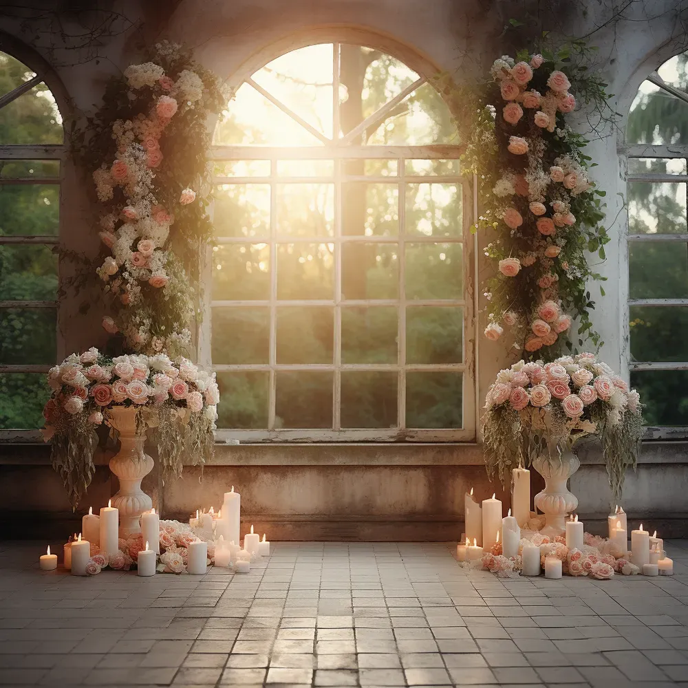 Wedding Photography Backdrops Romantic Midjourney Prompt | PromptBase