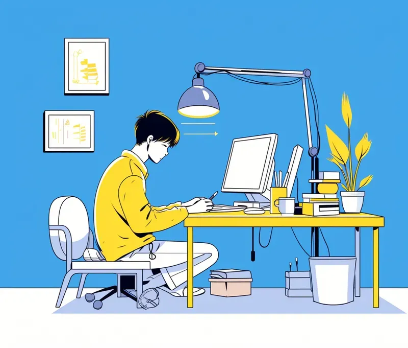 Notion Art Illustration Japs Aesthetics Midjourney Prompt | PromptBase