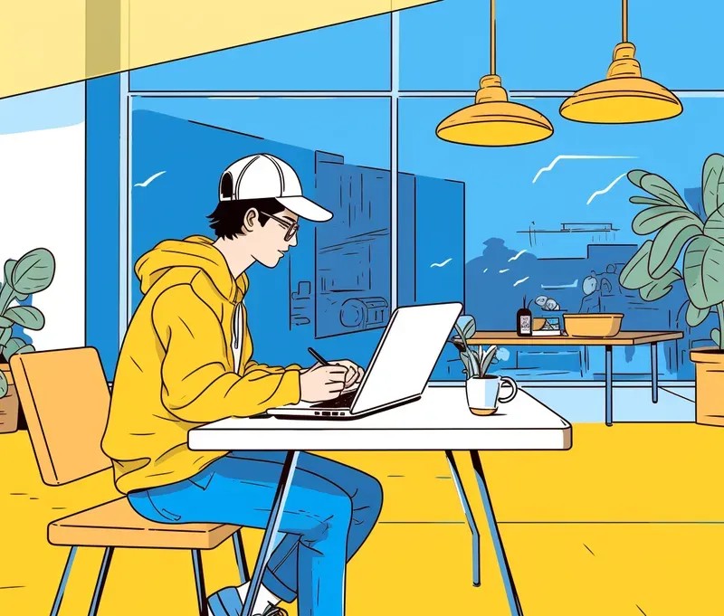 Notion Art Illustration Japs Aesthetics Midjourney Prompt | PromptBase