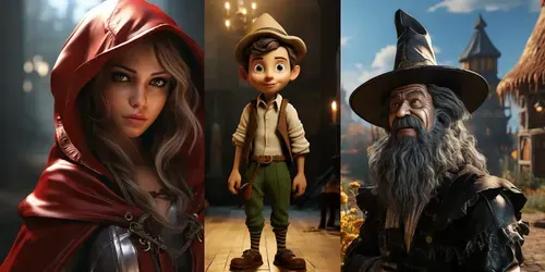 Video Game Characters Unreal Engine 5 Midjourney Prompt | PromptBase