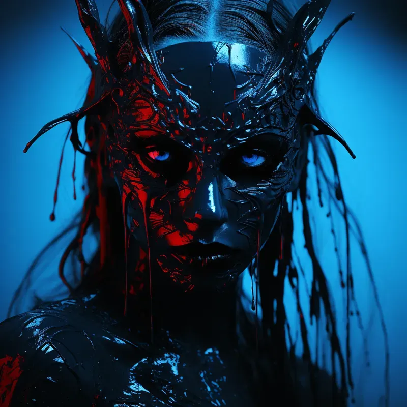 Devilcore Aesthetics Midjourney Prompt | PromptBase