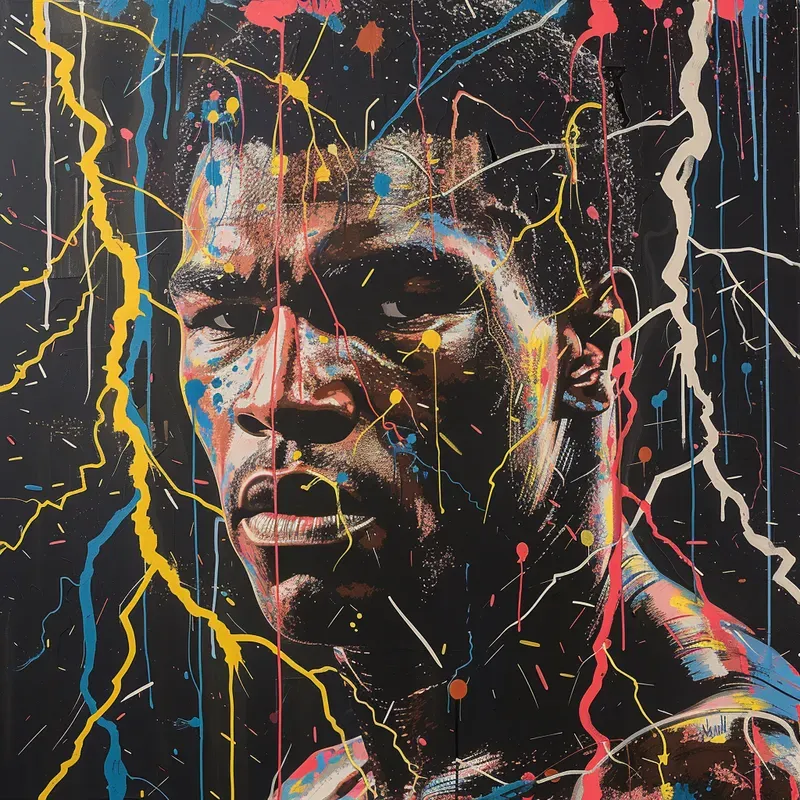 Bright Celebrity Posters Midjourney Prompt | PromptBase