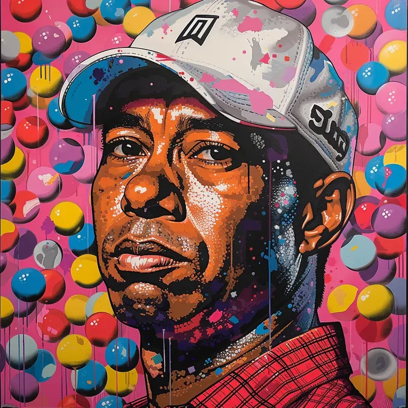 Bright Celebrity Posters Midjourney Prompt | PromptBase