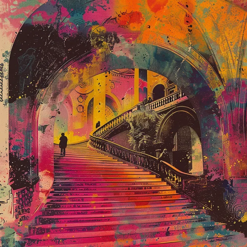 Psychedelic Album Covers Midjourney Prompt | PromptBase