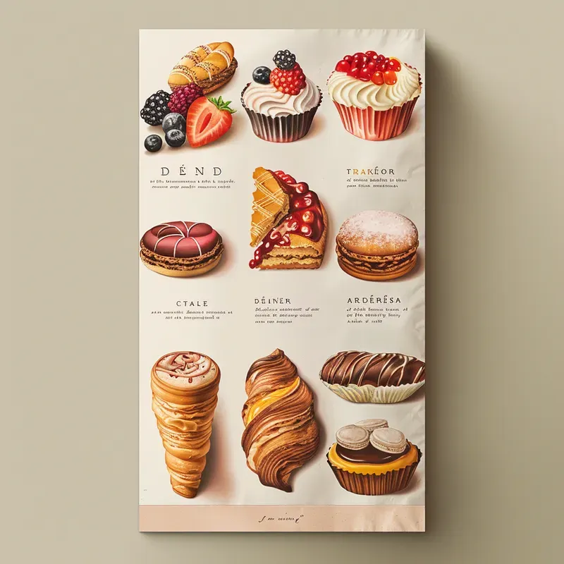 Menu Design Mockup Midjourney Prompt | PromptBase