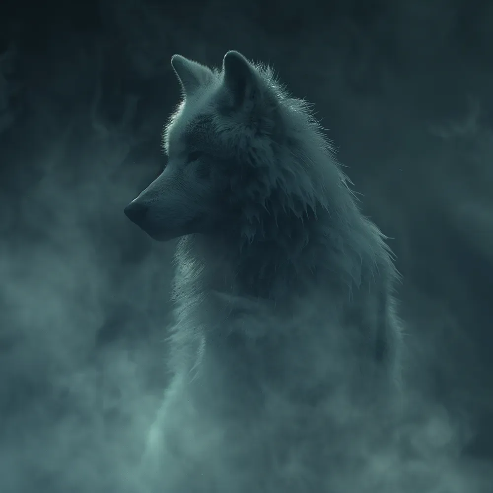 Animals In Heavy Fog Midjourney Prompt | PromptBase