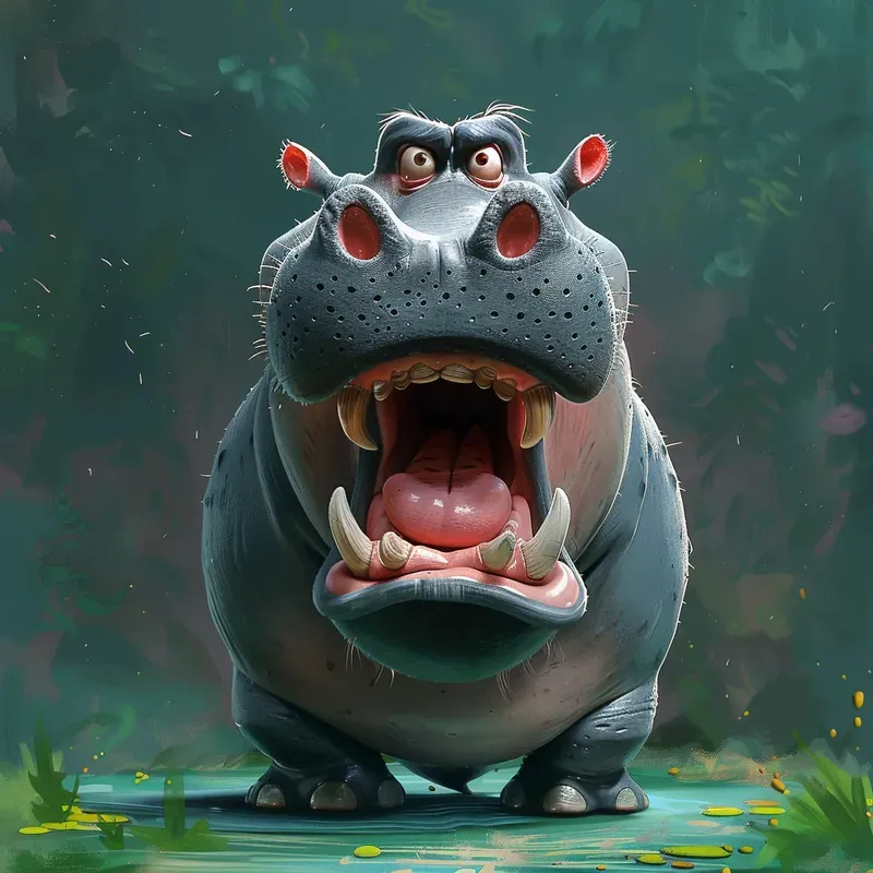 Hilarious Angry Animals Midjourney Prompt | PromptBase