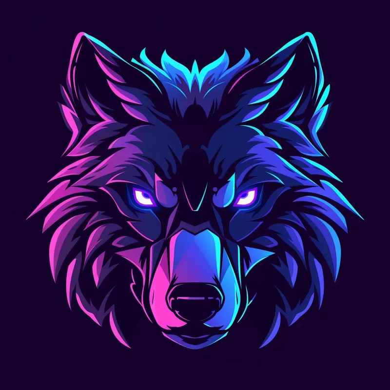 The Neon Esports Logos Midjourney Prompt | PromptBase