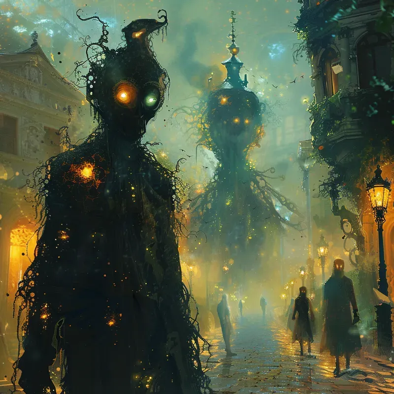 Cryptic Chronicles Midjourney Prompt | PromptBase