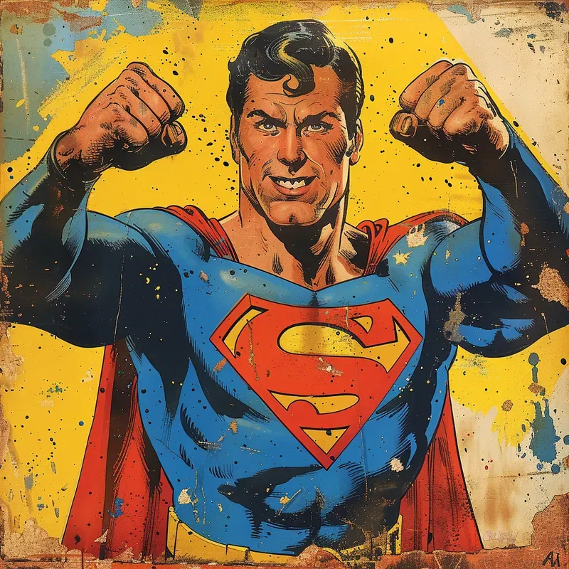 Classic Superhero Comic Books Midjourney Prompt | PromptBase