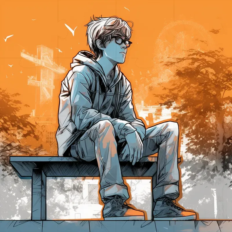 Expressive Comic Illustrations Midjourney Prompt | PromptBase