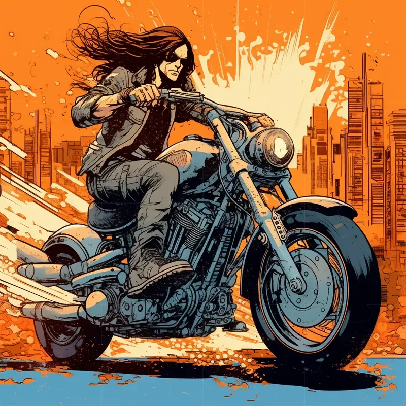 Expressive Comic Illustrations Midjourney Prompt | PromptBase