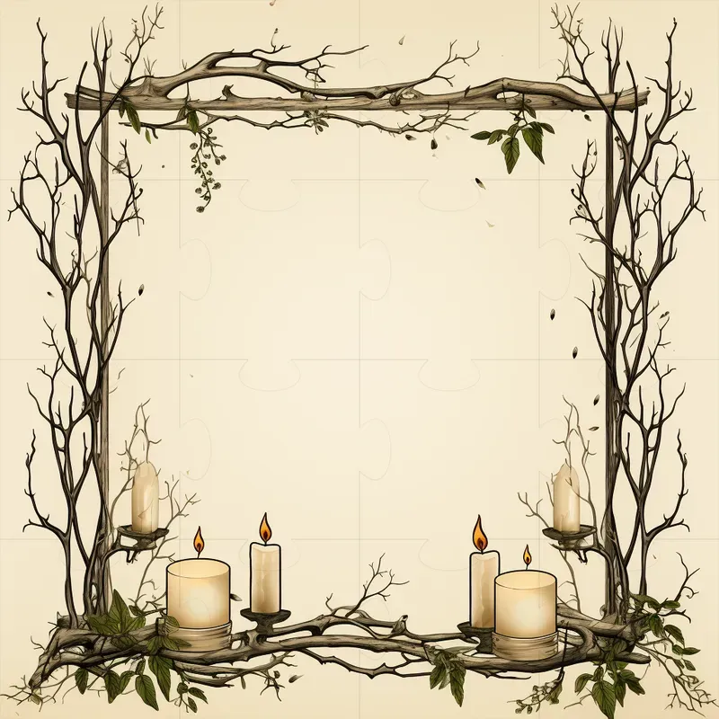 Witch Mystery Frames Midjourney Prompt | PromptBase