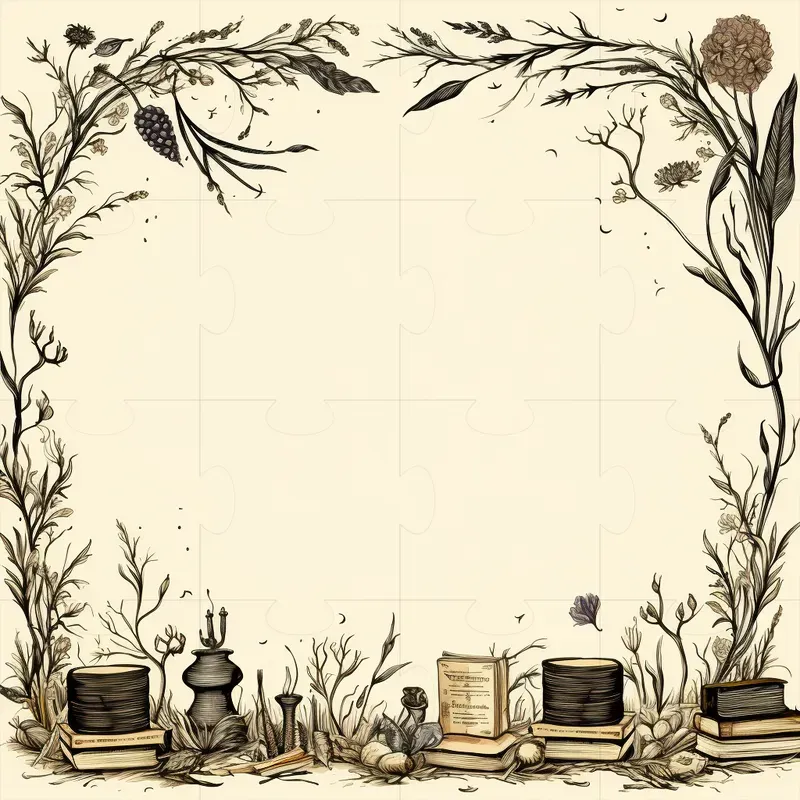 Witch Mystery Frames Midjourney Prompt | PromptBase