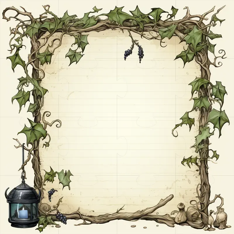 Witch Mystery Frames Midjourney Prompt | PromptBase