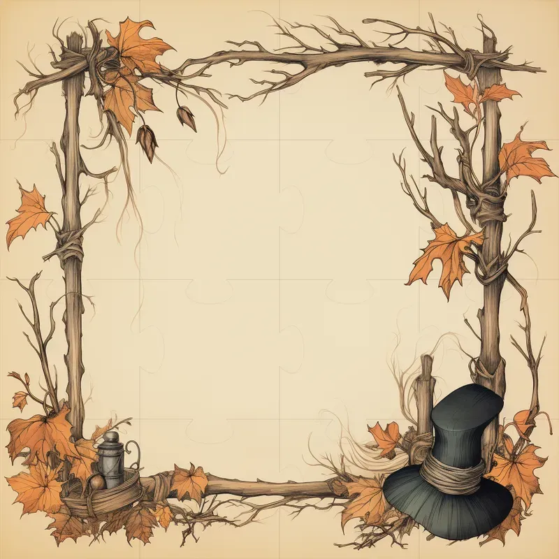 Witch Mystery Frames Midjourney Prompt | PromptBase