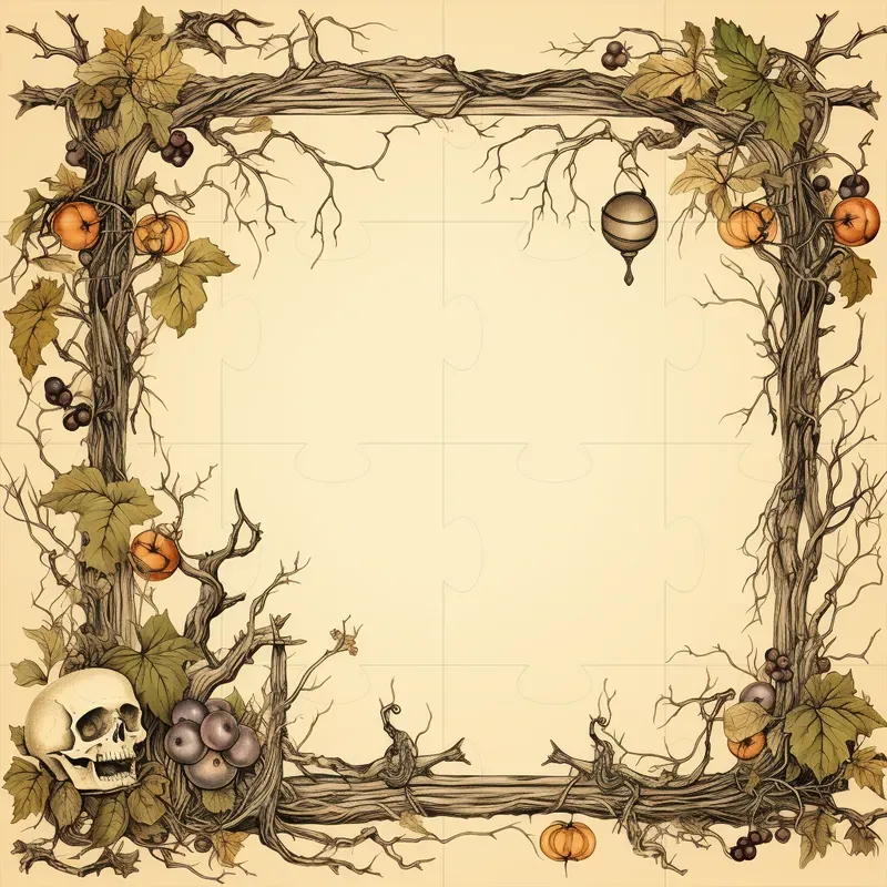 Witch Mystery Frames Midjourney Prompt | PromptBase