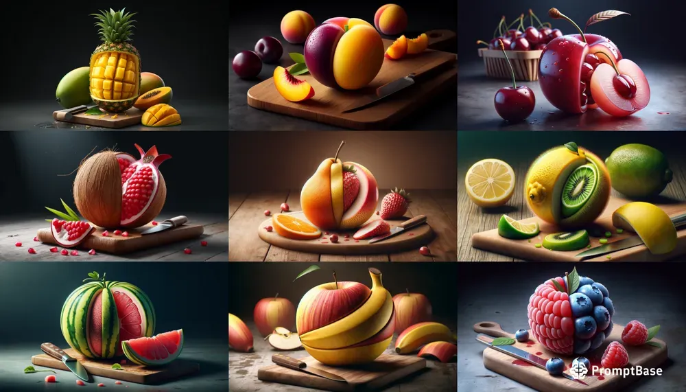 Fruit Fusion DALL·E Prompt | PromptBase
